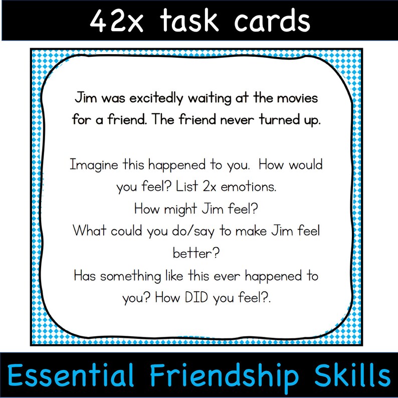 Speech Therapy Download: Teaching Empathy Scenarios - Social Skills for ...