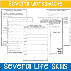 Speech Therapy Resource Download: Executive Functioning Activities and ...