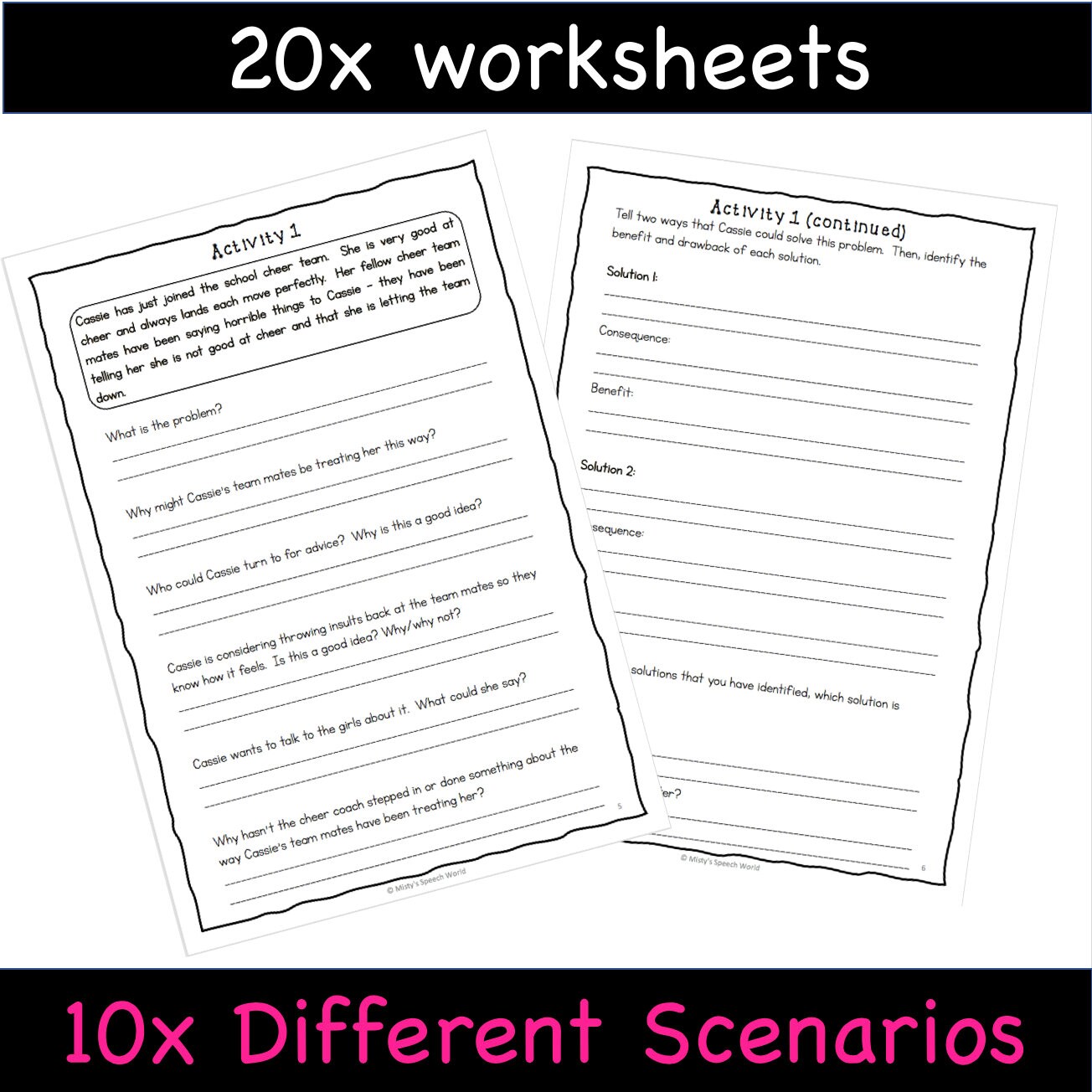 Speech Therapy Download: Social Skills for Middle School and High ...