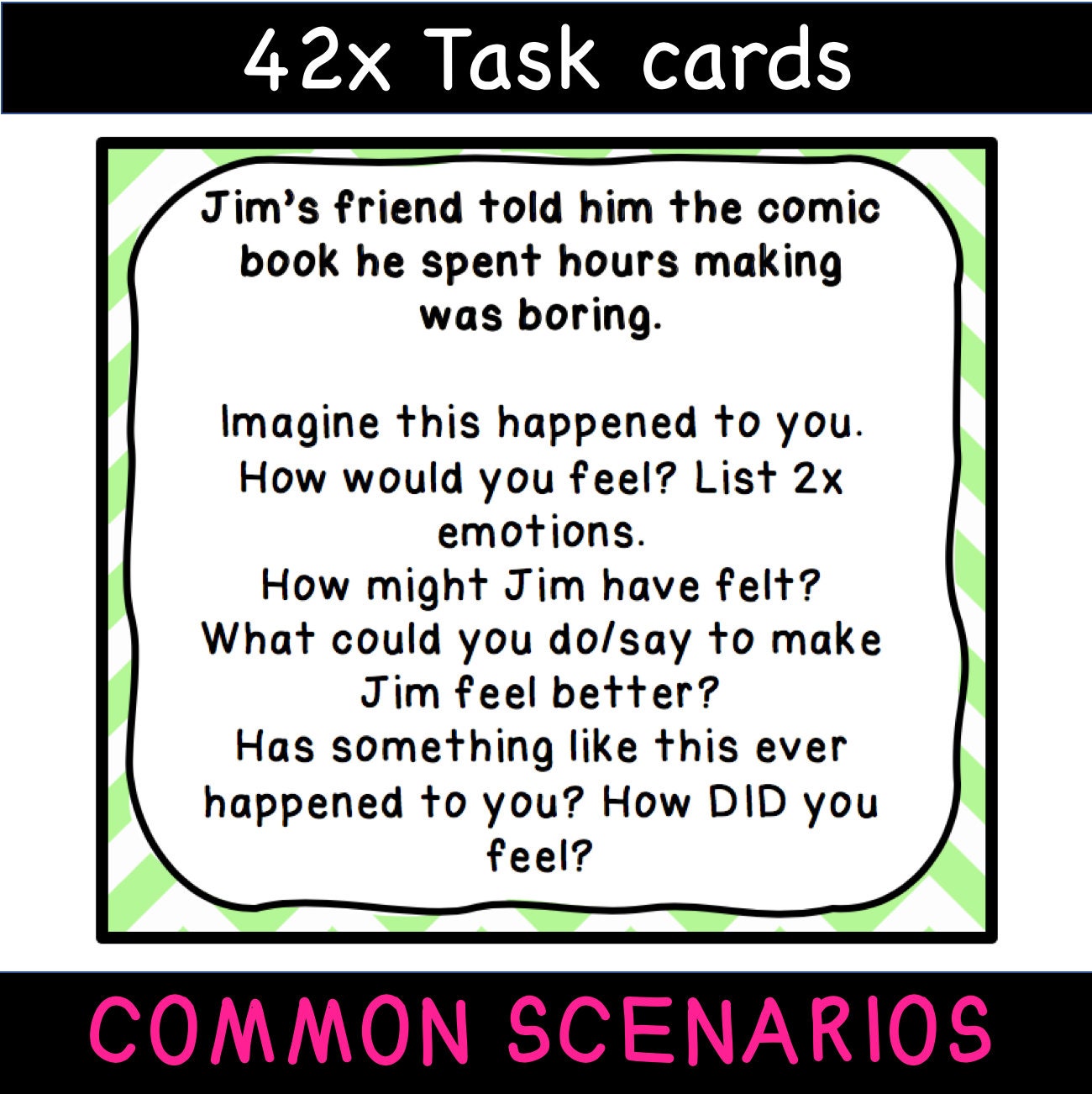 Speech Therapy Download: Teaching Empathy Scenarios - Social Skills ...