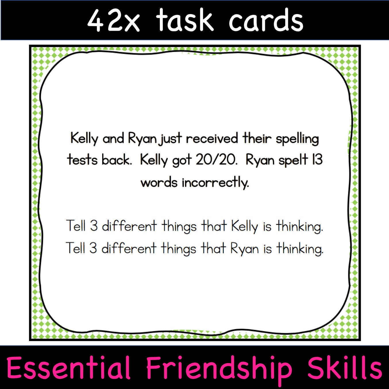 Speech Therapy Download: Perspective Taking Scenarios - Social Skills ...