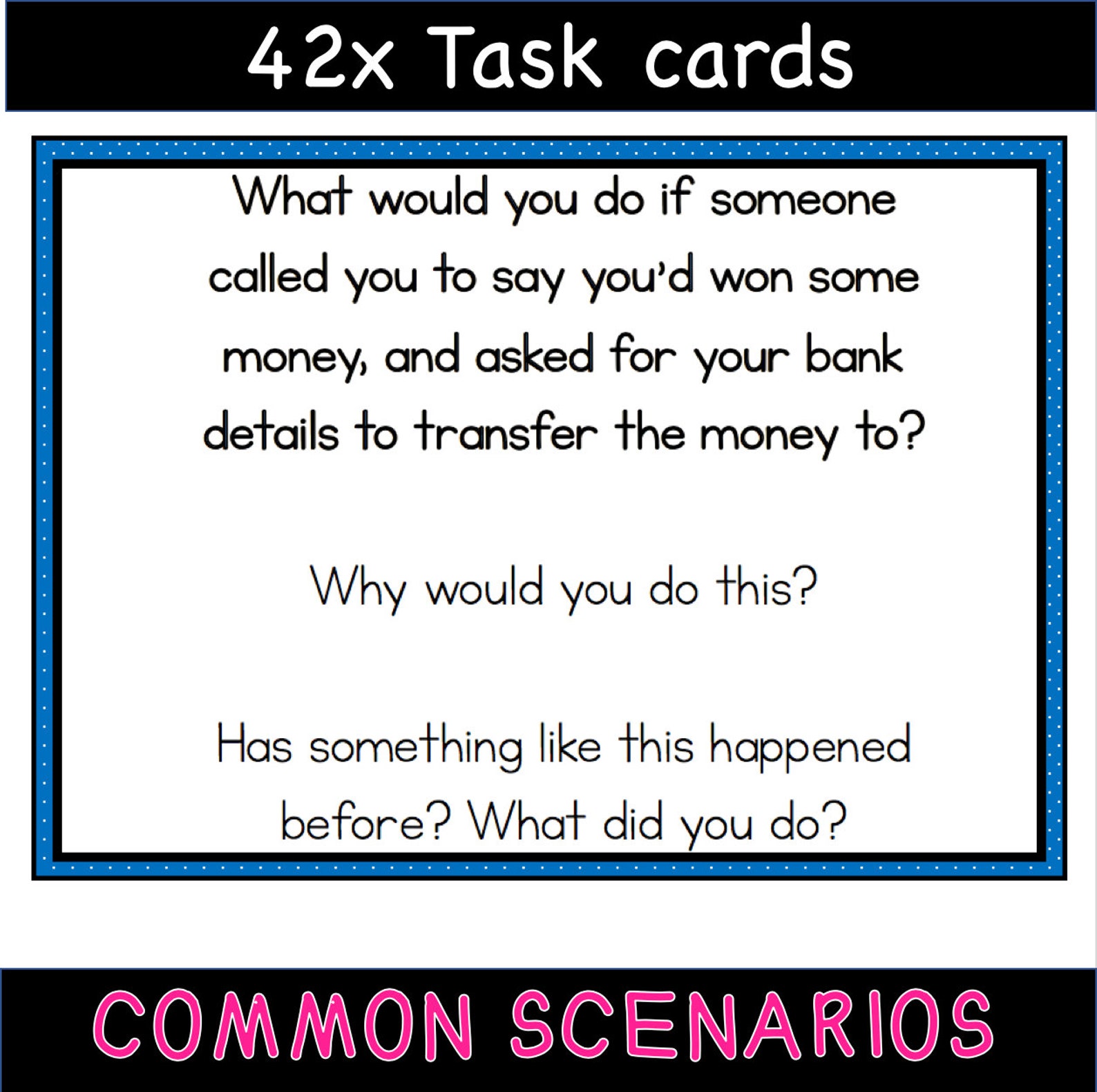 Speech Therapy Download: What Would You Do If... Problem Solving ...