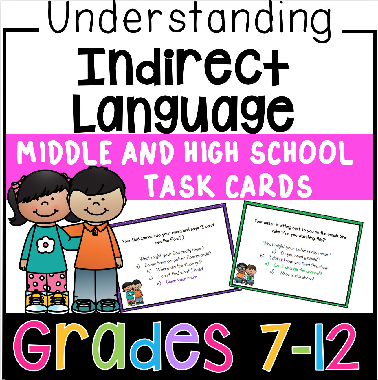 Speech Therapy Download: Social Skills for High School and Middle ...