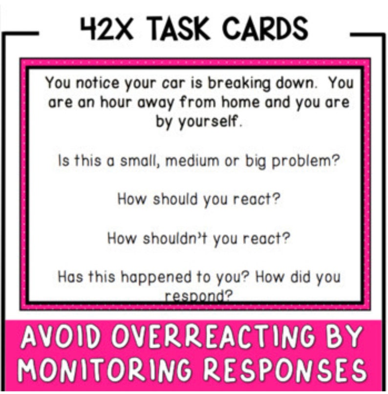 Speech Therapy Resource Download: Problem Solving Scenarios for Speech ...