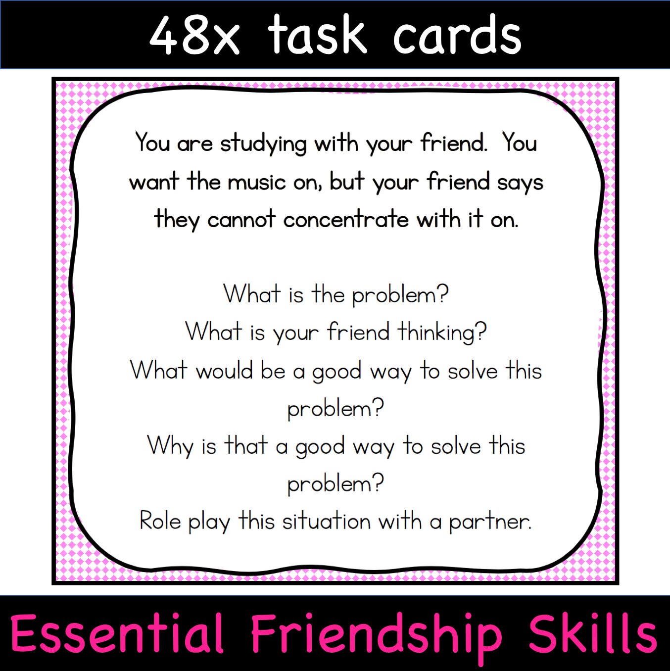 Speech Therapy Download: Social Problem Solving Scenarios Essential ...