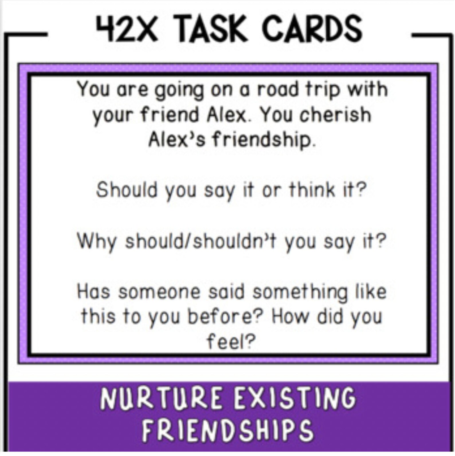 Speech Therapy Resource Download: Social Scenarios for Middle and High ...