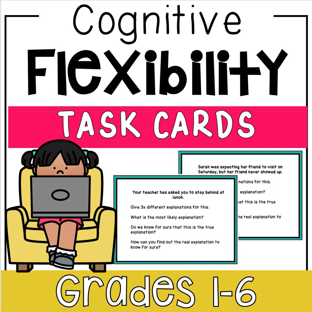 Speech Therapy Download: Flexible Thinking Activities Social Skills - Etsy