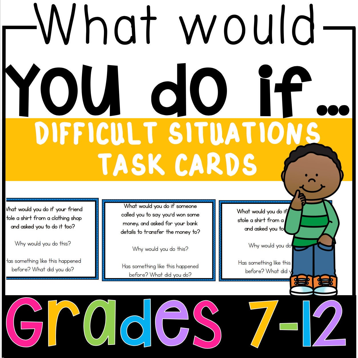 Speech Therapy Download: What Would You Do If... Problem Solving ...