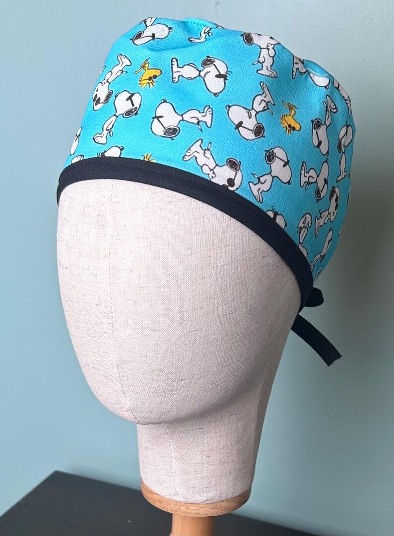 Snoopy and Woodstock Peanuts Surgical Scrub Cap: Nurse Doctor Hat ...