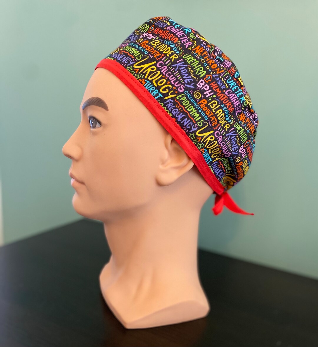 Mens Urology Surgical Scrub Cap, Nurse and Doctor Hat - Etsy