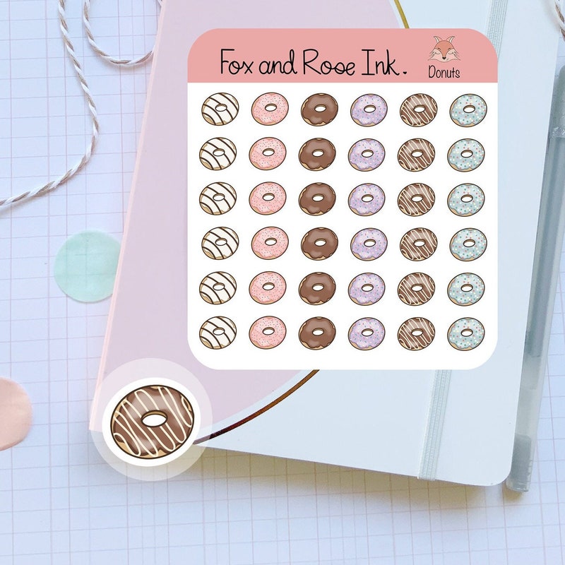 Donut Journal - Etsy