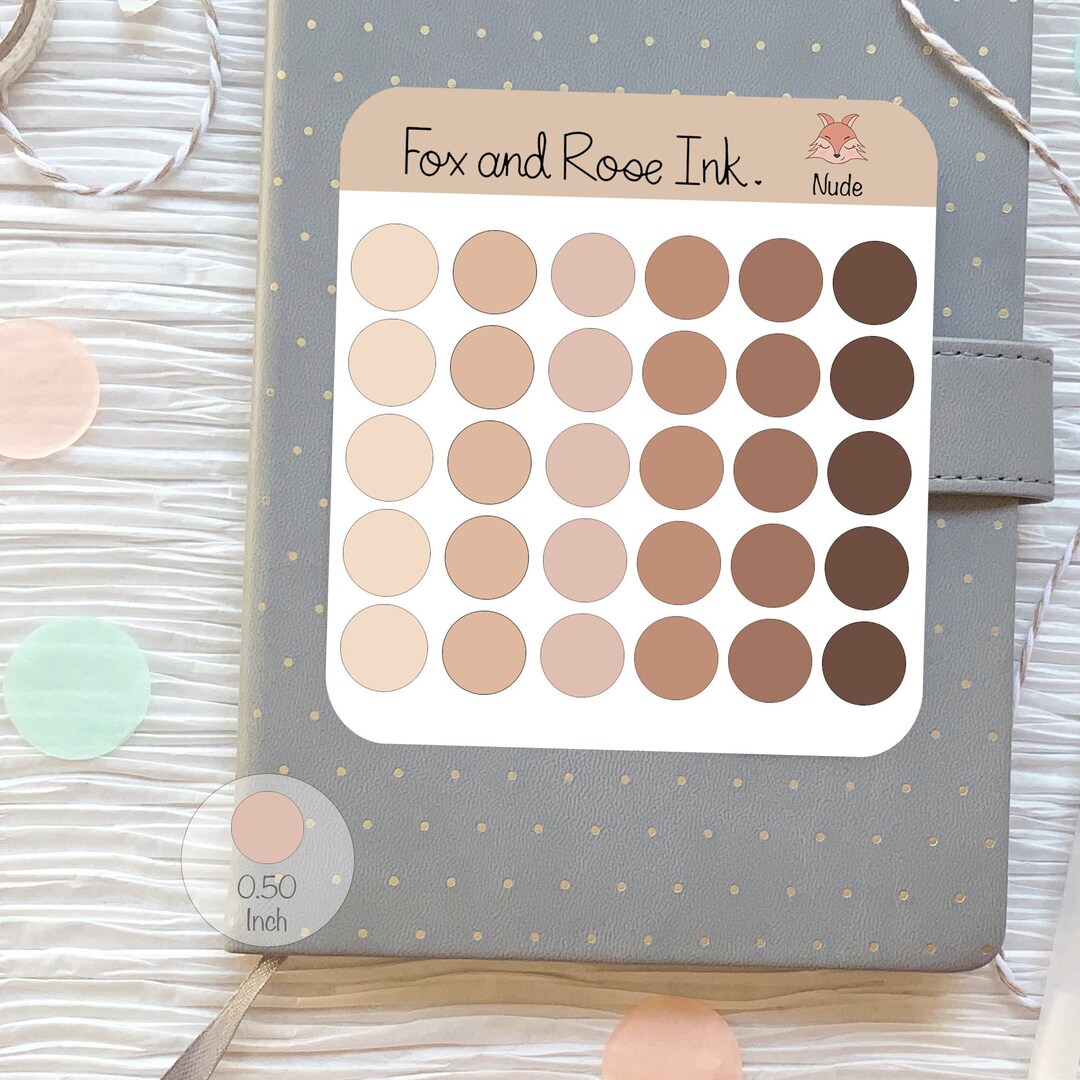 Dot Stickers for Bullet Journal Tiny Dot Stickers for Planner Mini Dot ...