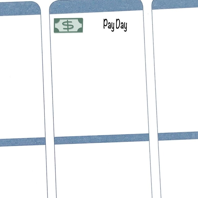 Dollar Bill Stickers/ Planner Sticker Sheet/ Money Stickers - Etsy