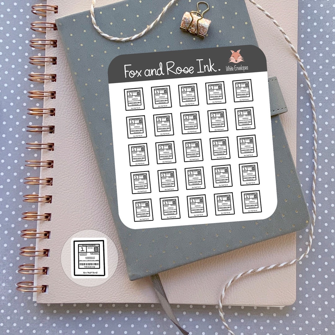 Package Planner Stickers Pack Orders Stickers for Planners Shipment ...
