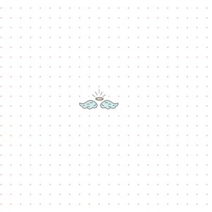 Angel Wing Stickers⎮ Angel Planner Stickers Sheet⎮ Hand Drawn Icons for ...