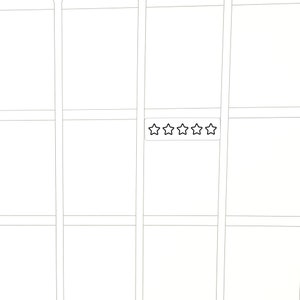 Five Star Rating Planner Sticker for Vertical Planners⎮ Review Stickers ...