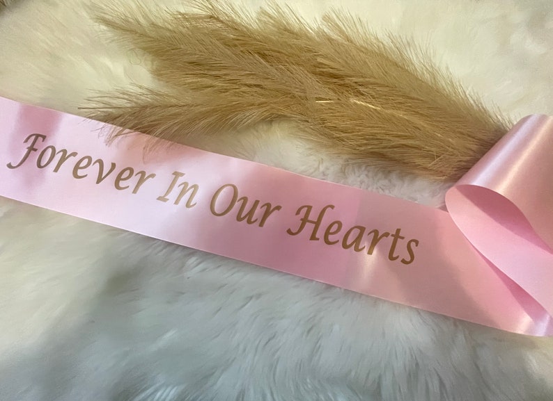 Custom Memorial Funeral Sash Ribbon for Wreaths - Etsy