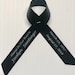 In Memory of Custom Printed Funeral Ribbon, Awareness Ribbon, Memorial ...