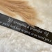 Custom Memorial Funeral Sash Ribbon for Wreaths - Etsy