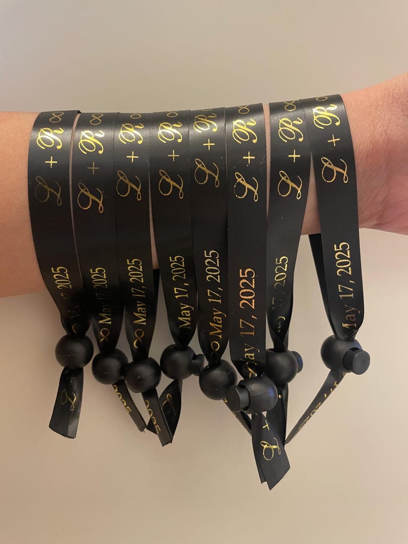 Custom Printed Wristband - Personalized Guest Wristbands - Bracelets ...