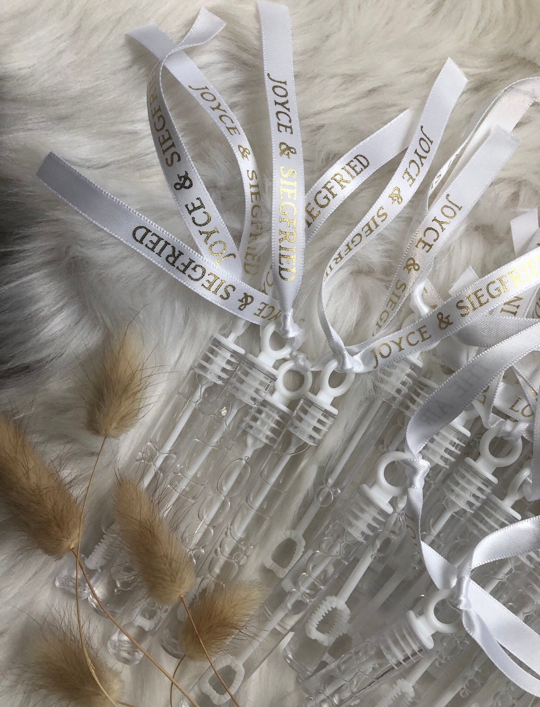 Personalized Assembled Wedding Bubbles| Send off Bubble Wand Favors - Etsy