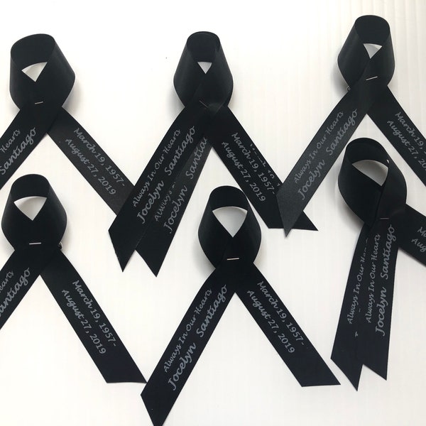 Funeral Ribbons - Etsy