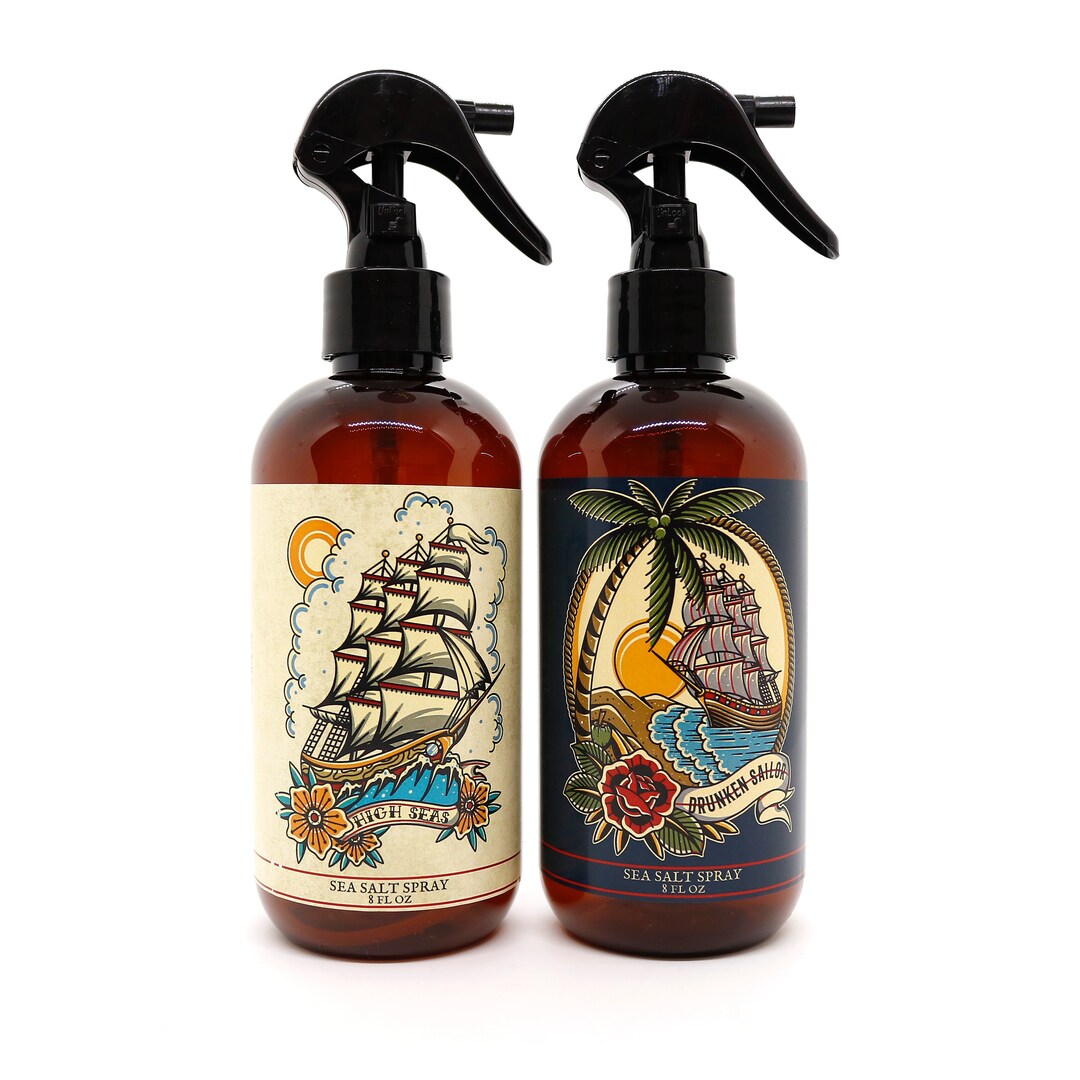 Sea Salt Texturizing Spray, Beach Hair, All Natural Sea Salt Spray ...