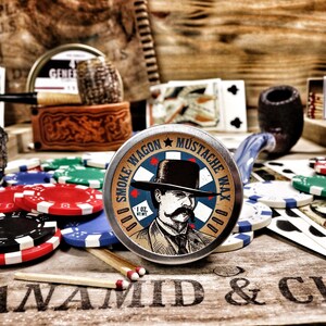 Organic Mustache Wax, Strong Stache Wax for Men, Strong Hold Mustache ...