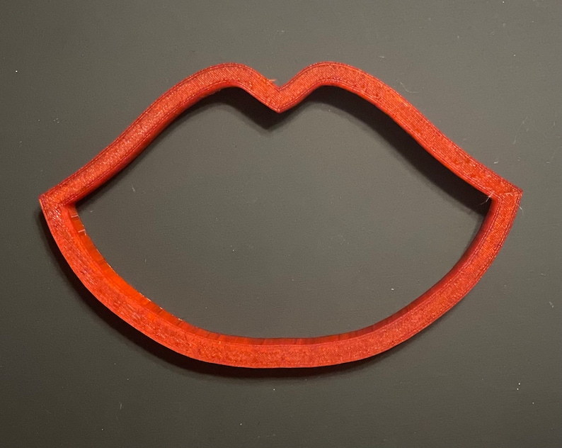Lips Cookie Cutter STL File - Etsy