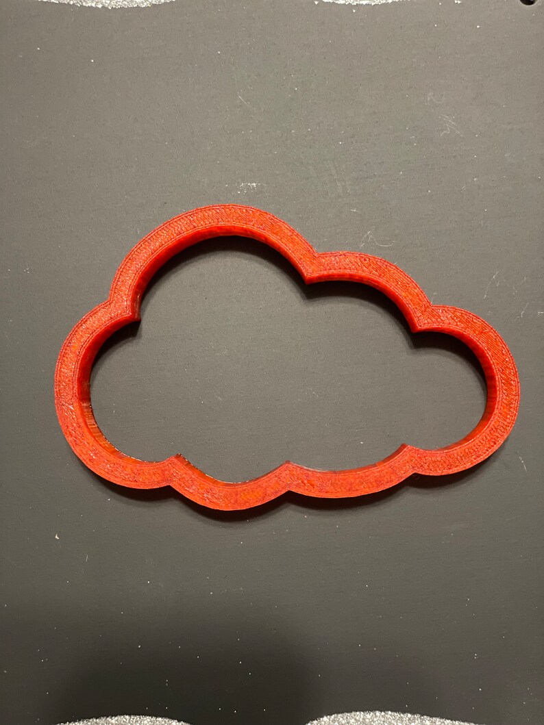 Cloud Cookie Cutter STL File - Etsy