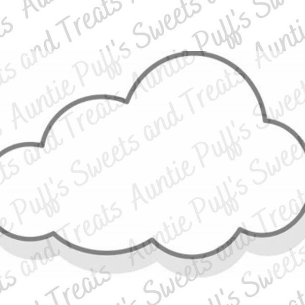 Cloud Cookie Cutter - Etsy