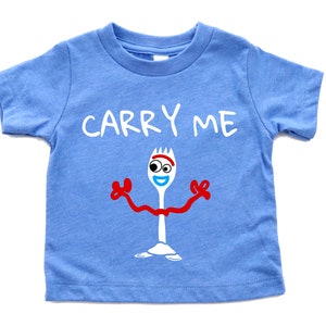 Carry Me Forky Tshirt, Toy Forky Onesie, Family Matching Disney Shirts ...