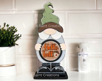 Seasonal Interchangeable Sign, Seasonal Sign, Decorative Post, Tabletop ...