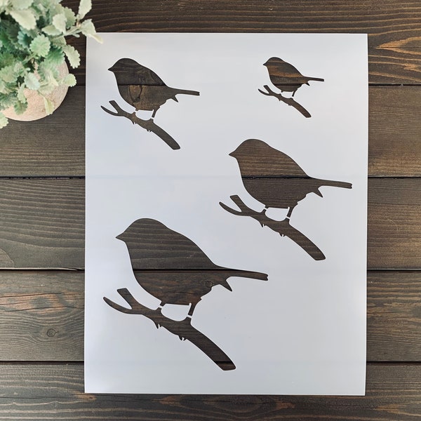 Bird Stencil - Etsy