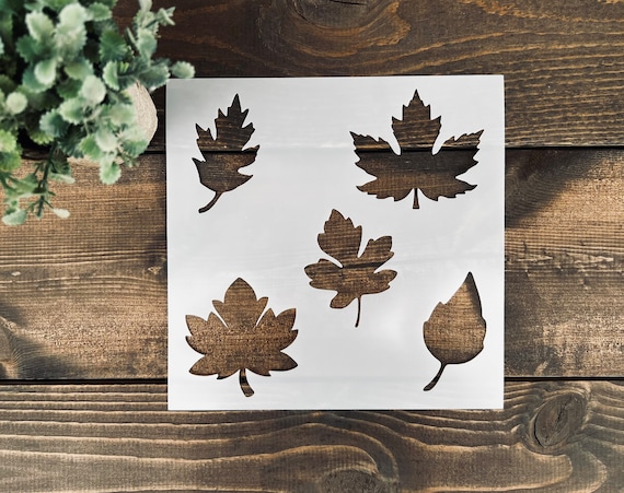 Thanksgiving Leaf Stencils
