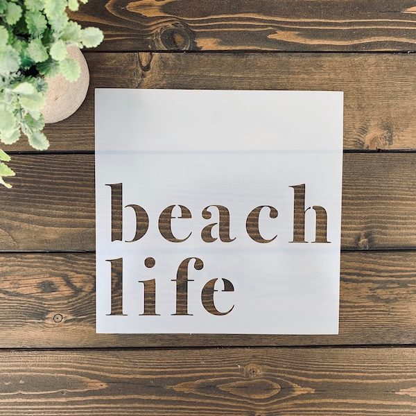 Beach Stencils - Etsy
