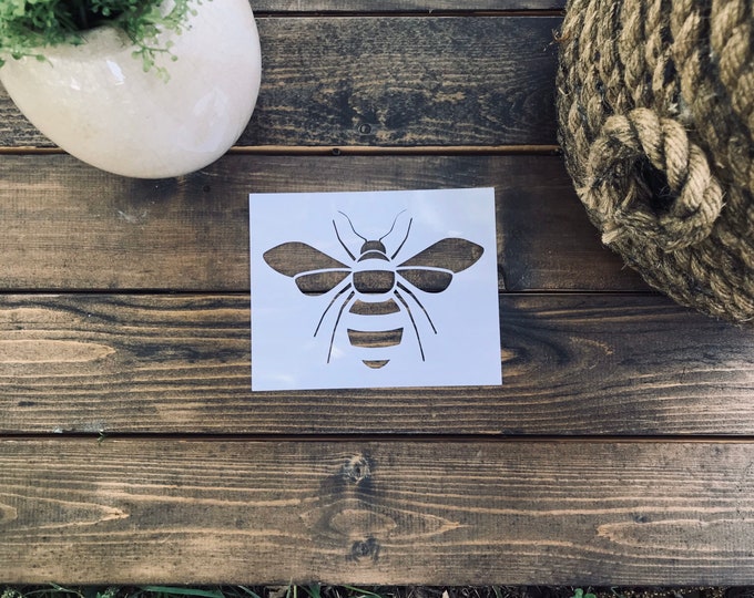 Bee Stencil Bumble Bee Stencil From the Stencil Studio. Reusable Shabby ...