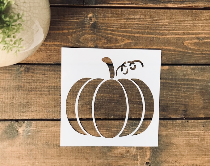 Stencil Pumpkin Stencil Fall Stencil DIY Pumpkin Gift for - Etsy
