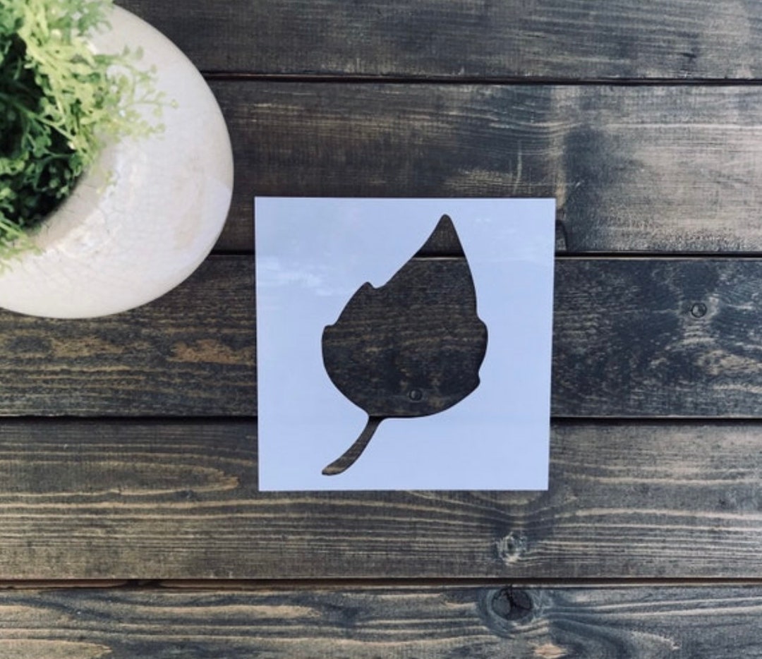 Reusable Fall Leaves Stencil , Autumn Stencil, Leaf Stencil ...