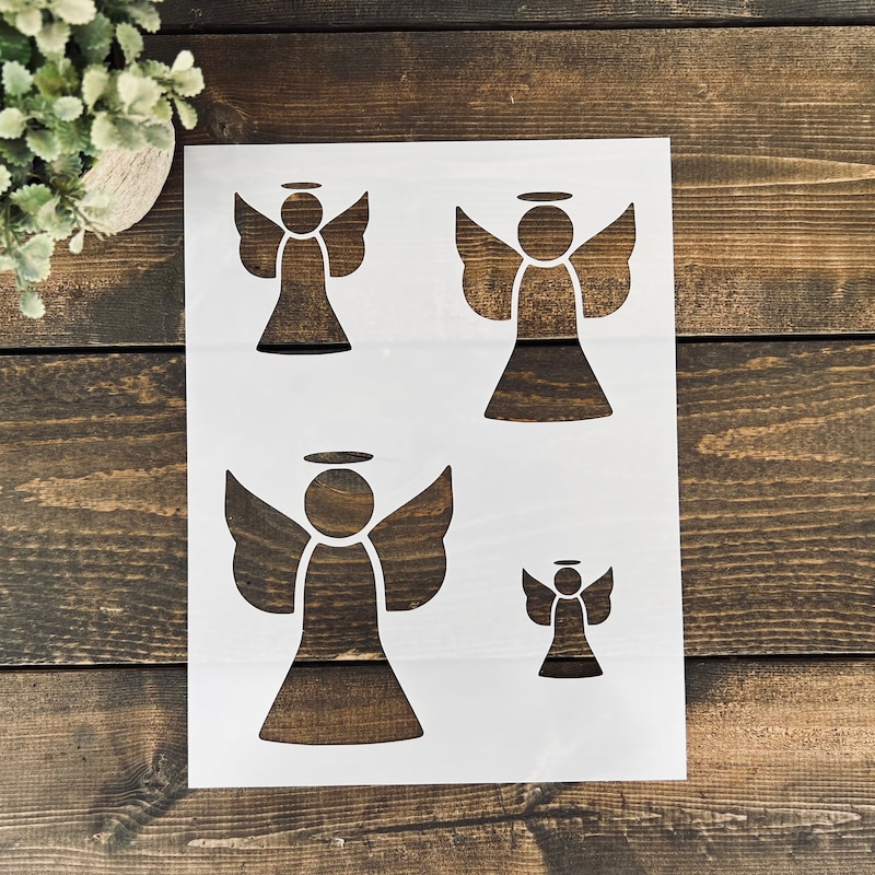 Angel Stencils - Etsy