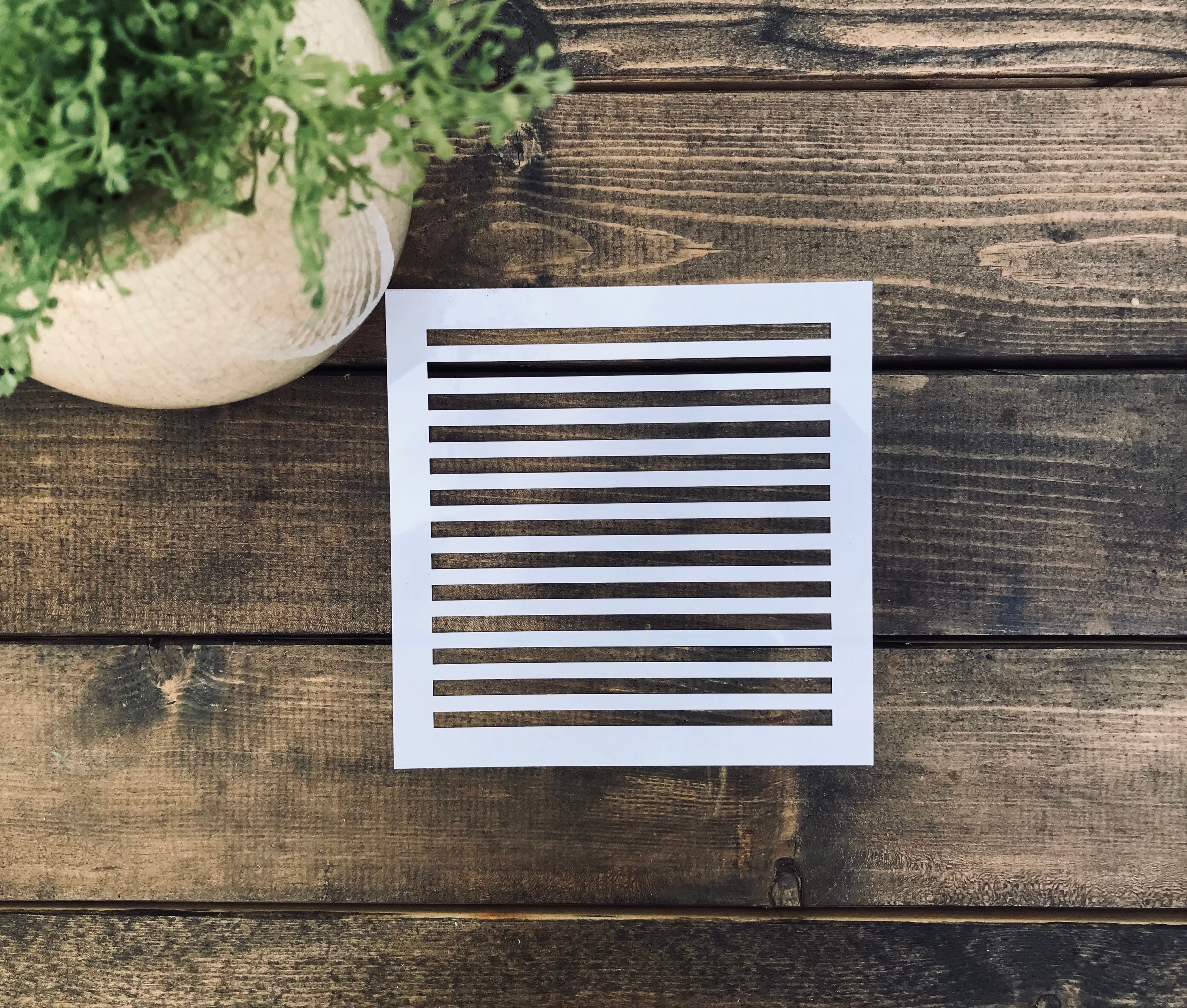 Stencil Stripes Stencil Bundle Straight Line Stencil - Etsy