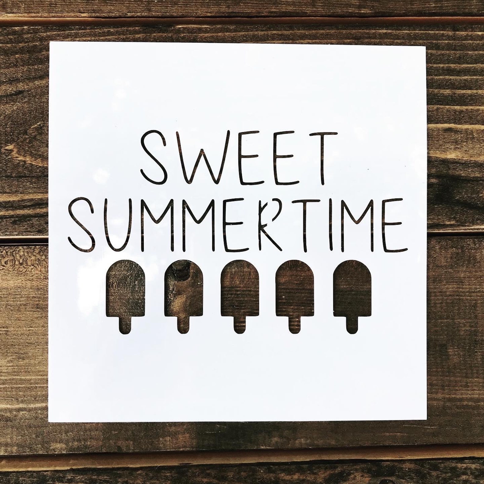Summertime Stencils, Summer Stencils, Summer Time Stencils, Stencils ...