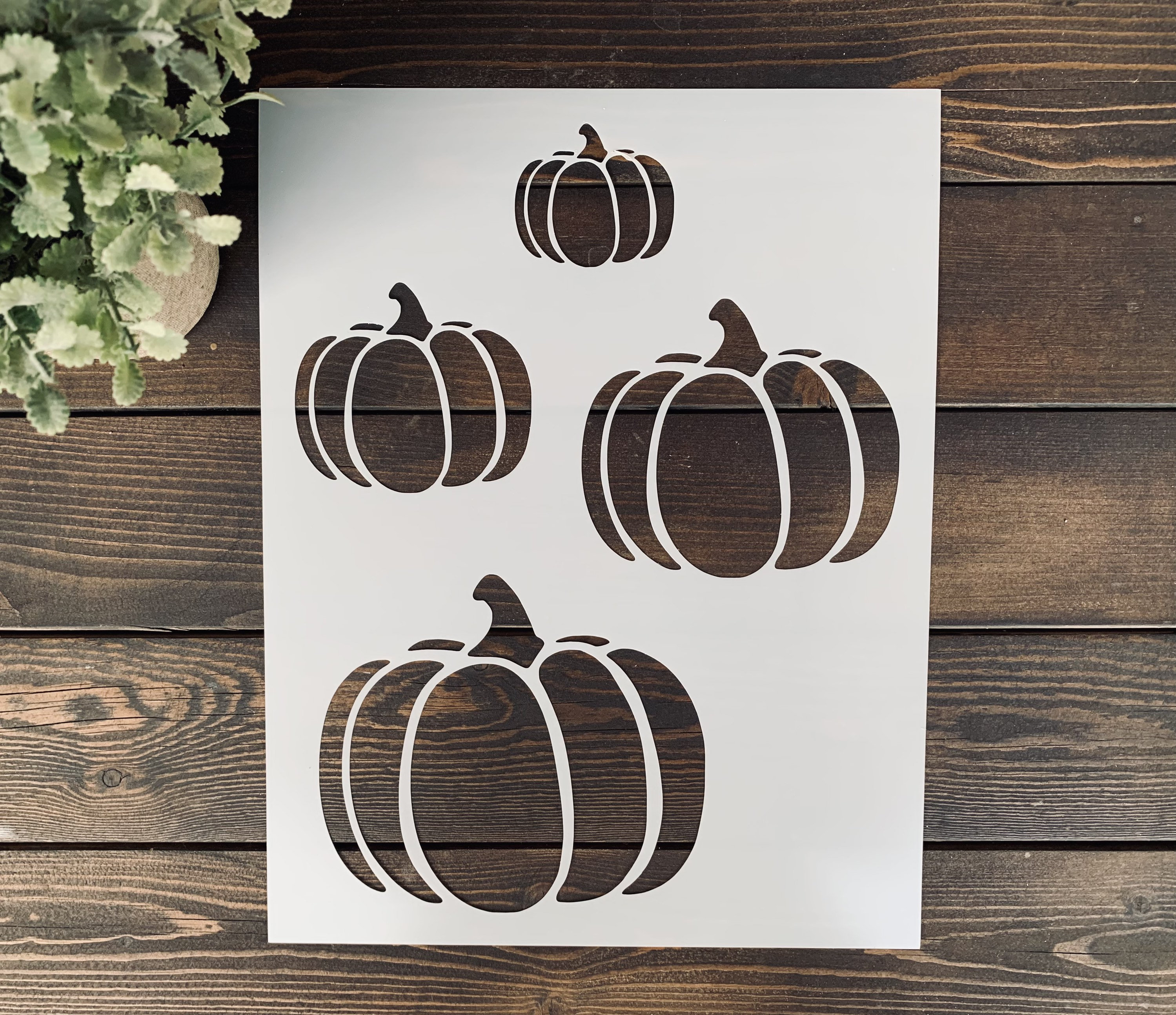 Stencil Pumpkin Stencil Sheet Fall Stencil DIY Pumpkin - Etsy