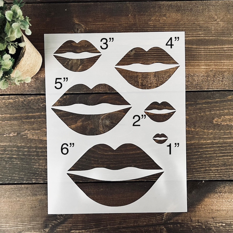 Lip Stencils - Etsy