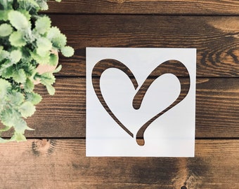 I Love You Stencils Love Template Wall Stencil DIY - Etsy