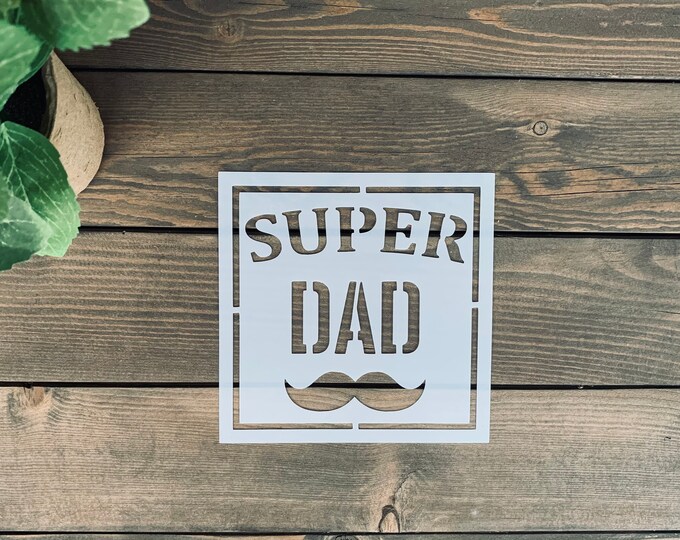 Fathers Day Stencils, Fathers Day Gift, Fathers Day Stencil Bundle, DIY ...