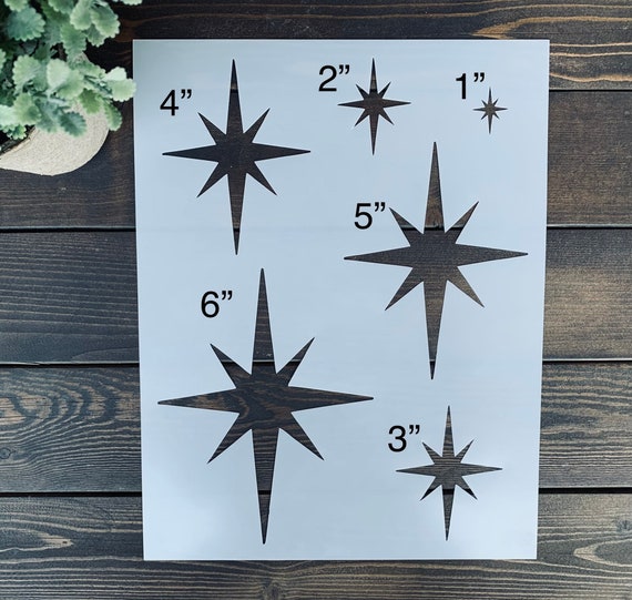 Christmas Star Stencils