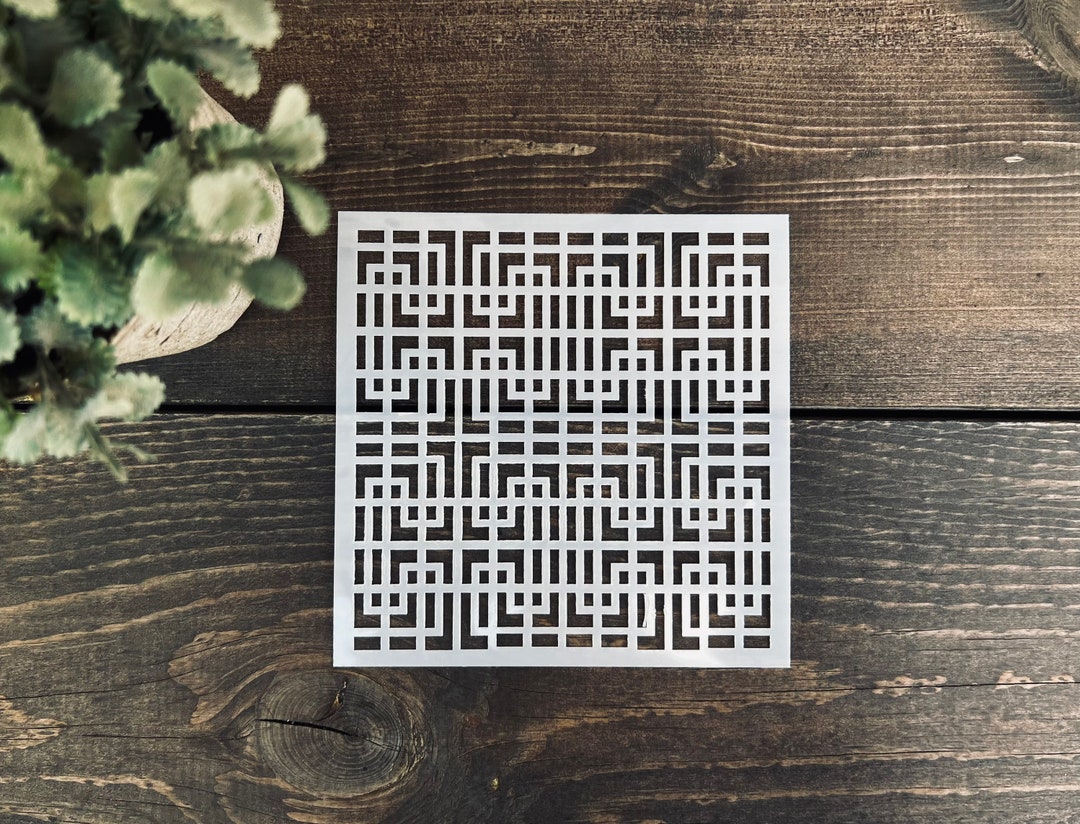 Stencil Line Stencil Line Pattern Stencil Cookie Background - Etsy