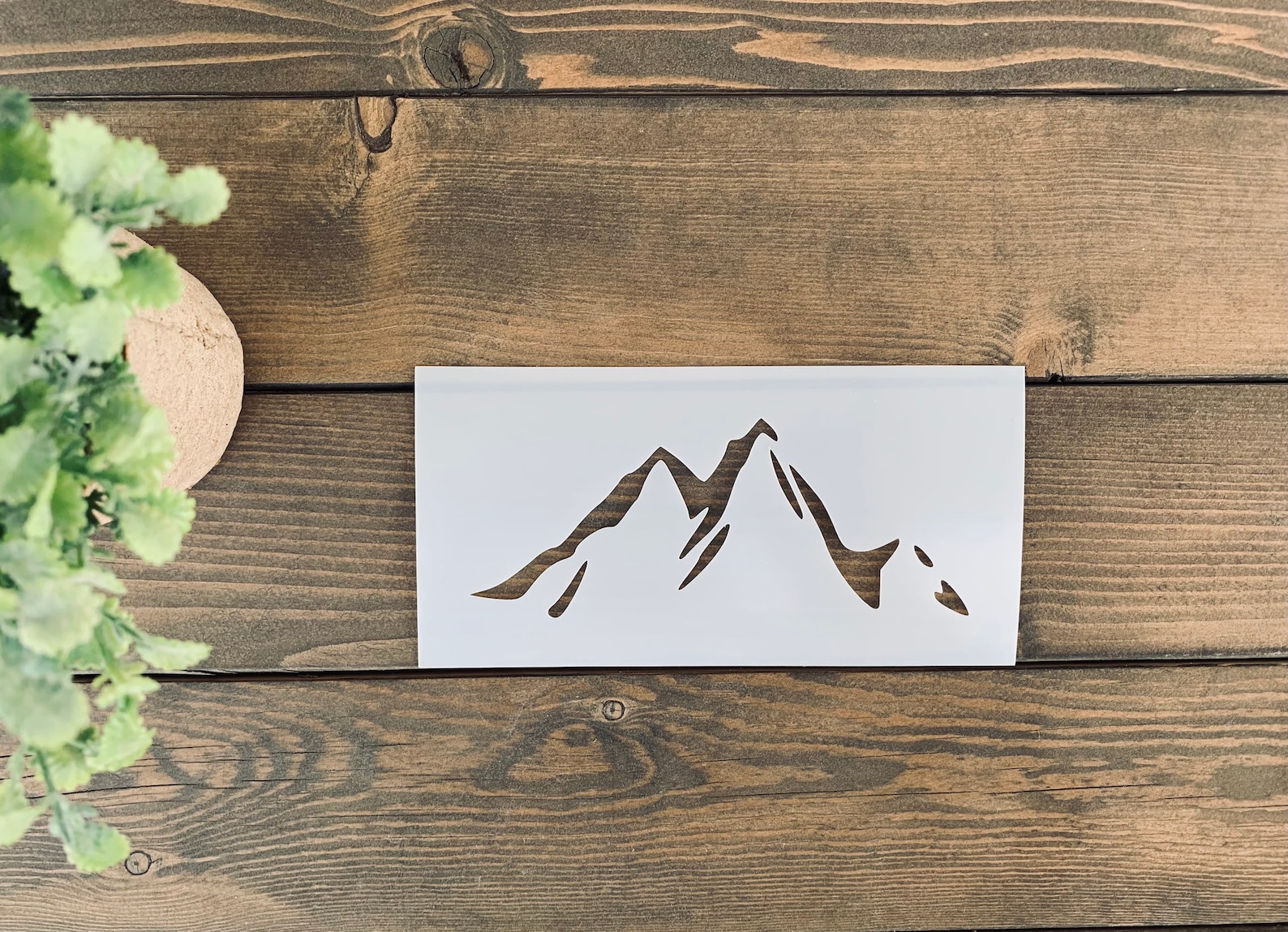 Stencil Reusable Mountain Stencil Bundle Mountain Range - Etsy