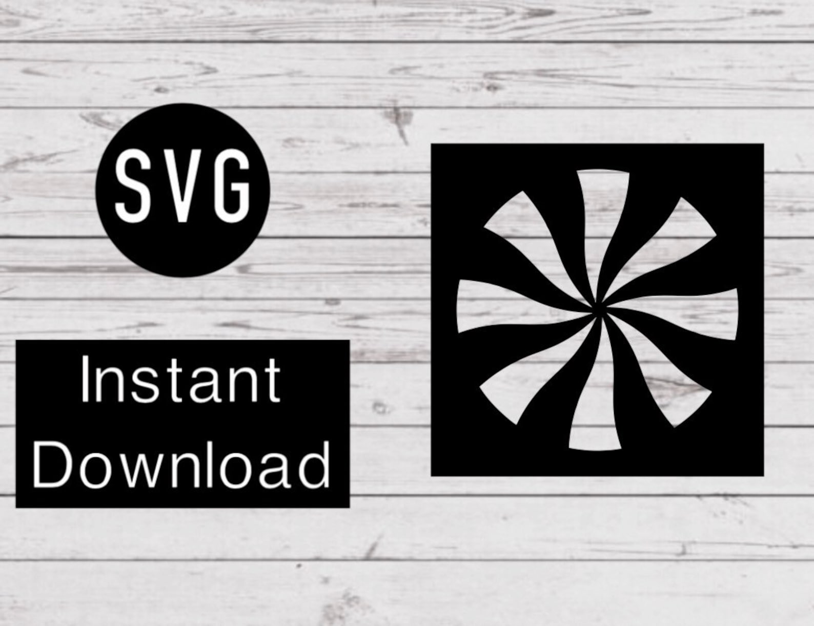 Peppermint Stencil SVG Peppermint SVG Peppermint Candy - Etsy